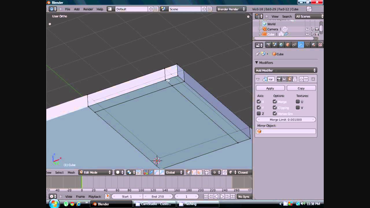 Blender Basics 13 Box Modelling Youtube