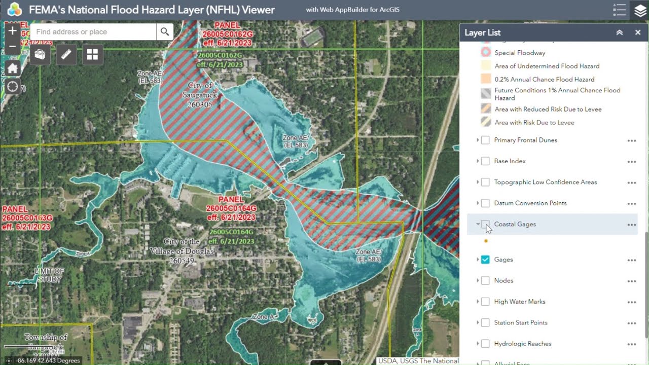 Fema Flood Maps Tutorial From Glisa Youtube