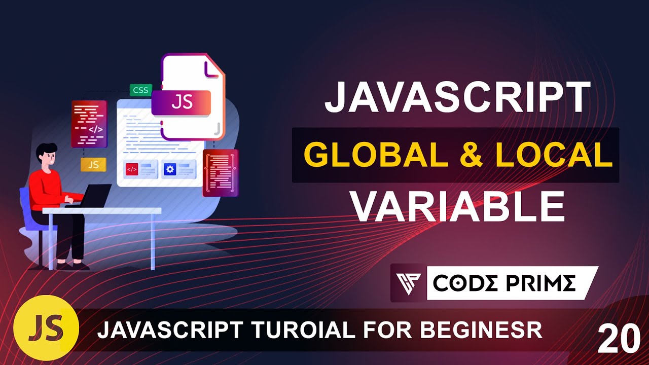 Javascript Global Local Variable Uses Javascript Tutorial 20 By