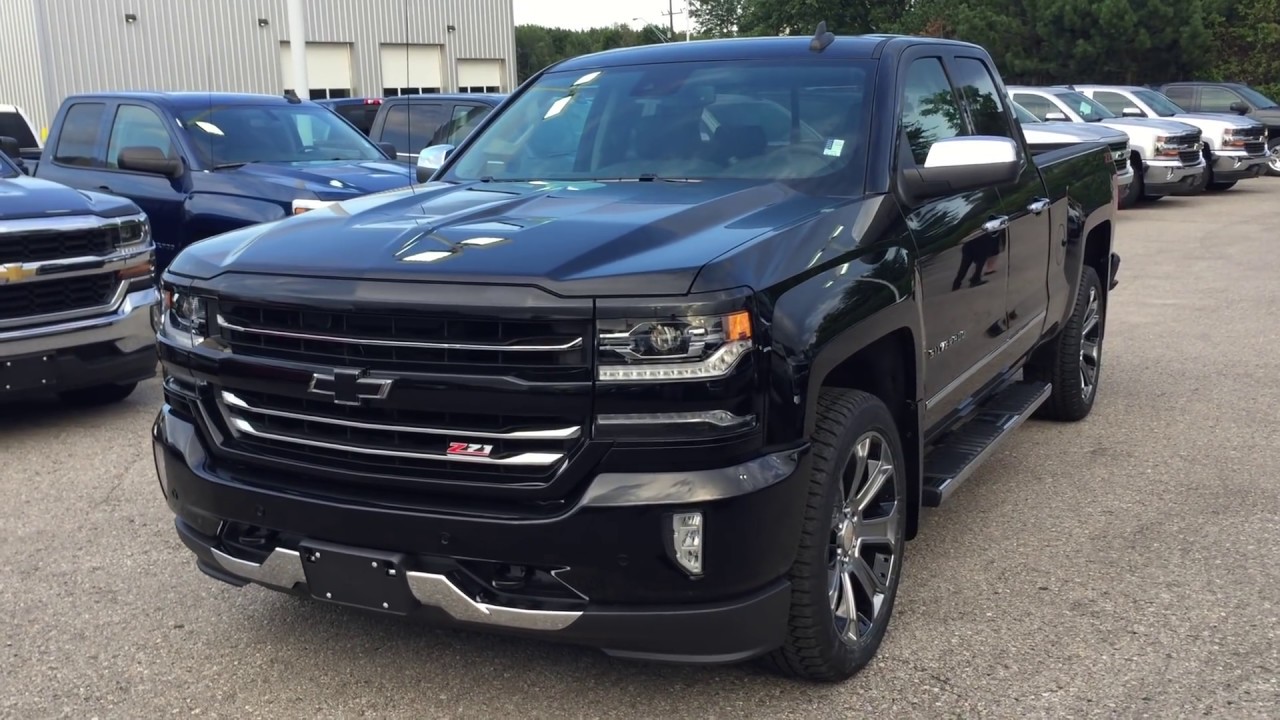 2018 Chevrolet Silverado 1500 Ltz 4wd Black Roy Nichols Motors Courtice