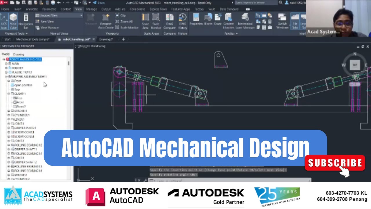 Autocad Mechanical Introduction Youtube