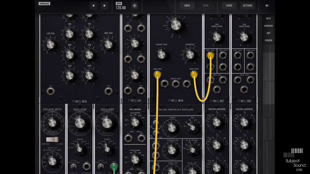 How To Tutorial Ios Moog Model 15 Expressive Sounds Animoog