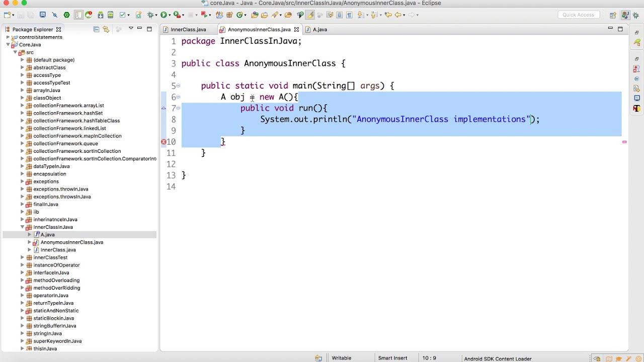 Interface Java Inside Class At Erin Wright Blog
