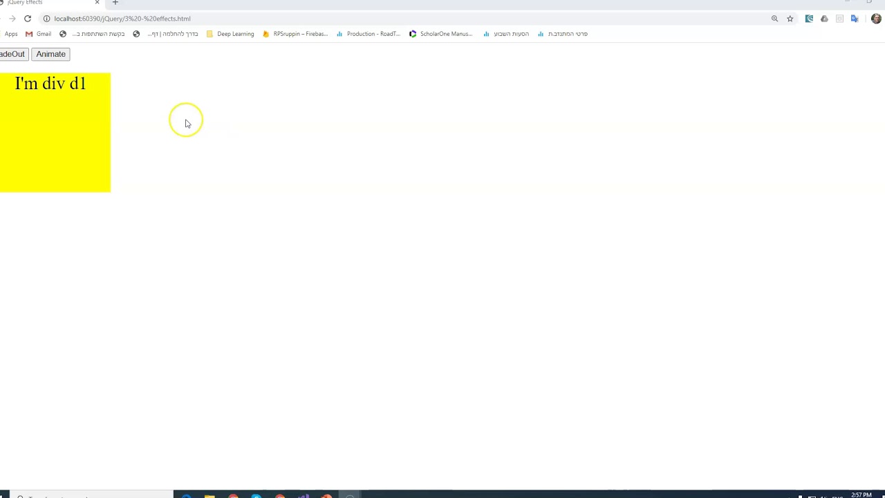 Jquery Examples Youtube