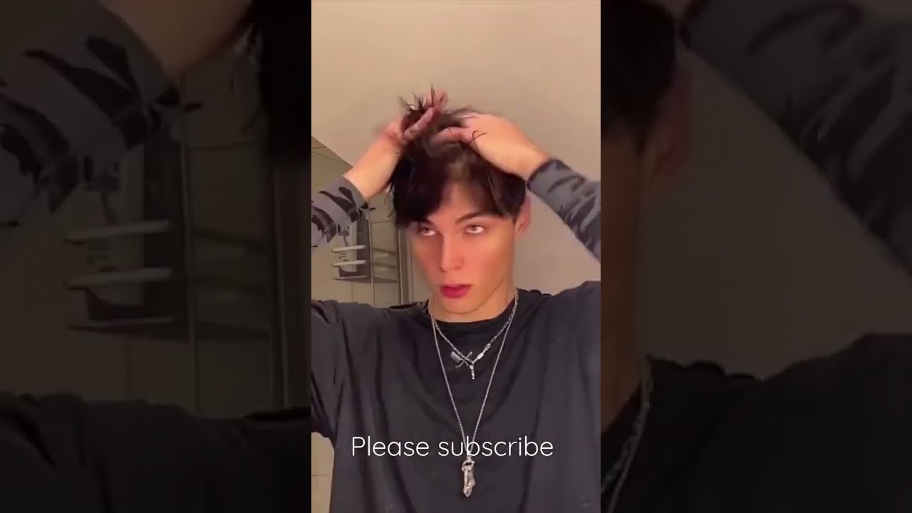 Tiktok Boy Hairstyle Tutorial Feel Beauty Recently
