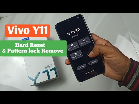 Vivo Y11 Hard Reset Pattern Lock Remove Youtube