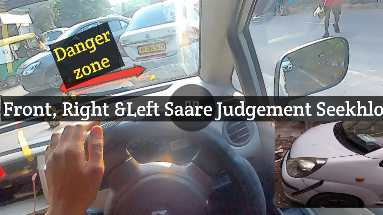 Front Bonnet Left Right Judgement In Car Car Driving Training For