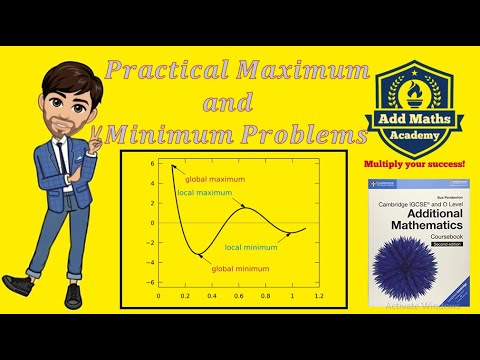 Practical Maximum And Minimum Problems Youtube
