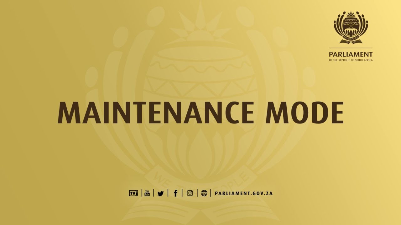 Maintenance Mode 1 Youtube