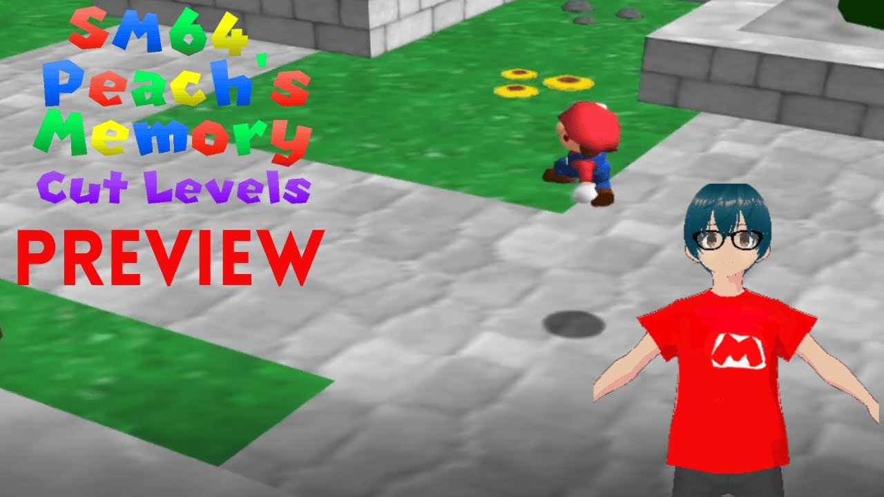 Super Mario 64 Peach S Memory Cut Levels Preview Youtube