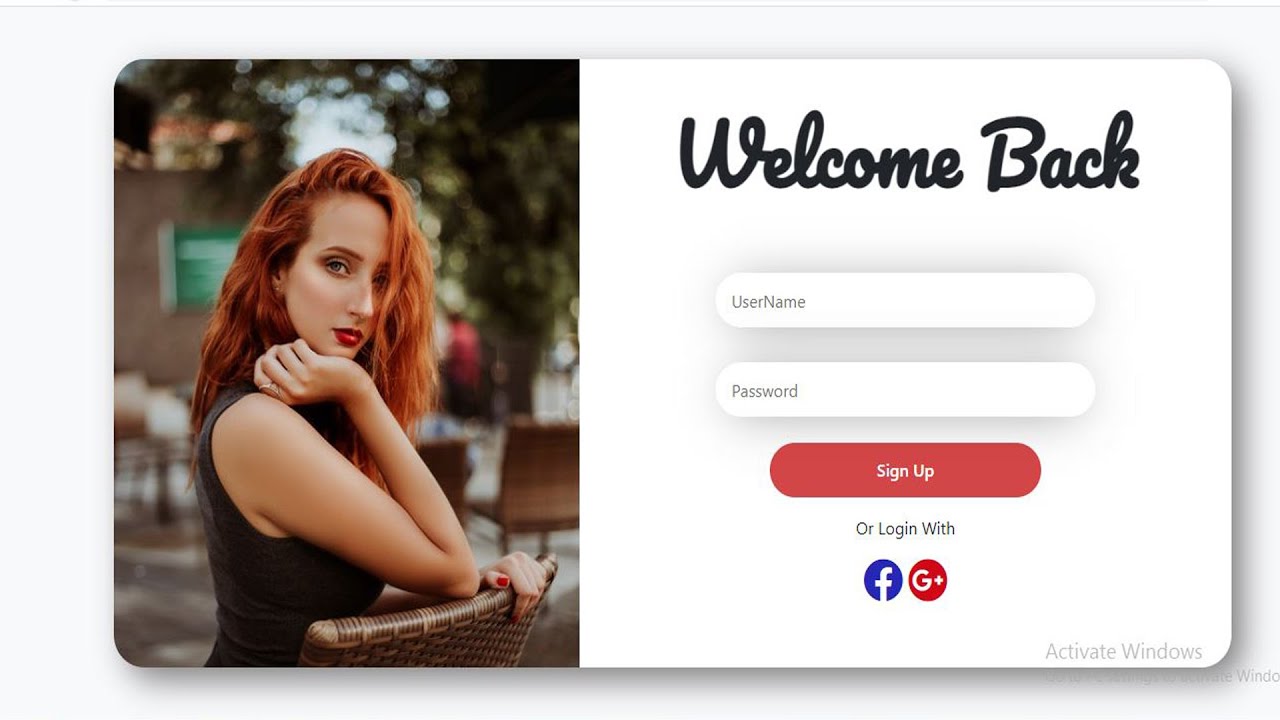 How To Design Responsive Login Form Using Bootstrap 5 In 2021 Youtube
