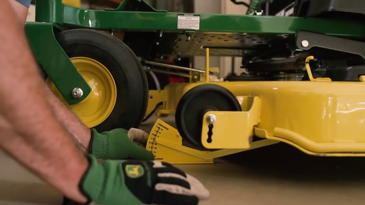 How To Level Deck On John Deere Riding Mower At Jerry Birch Blog