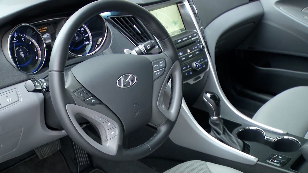 Interior Del Hyundai Sonata 2014