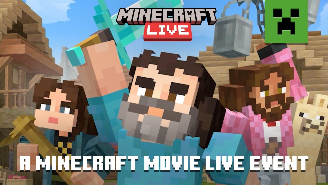 Minecraft Live March 2025 A Minecraft Movie Live Event Youtube
