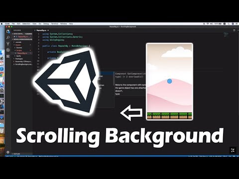 Unity Infinite Scrolling Background Tutorial In 5 Minutes Youtube
