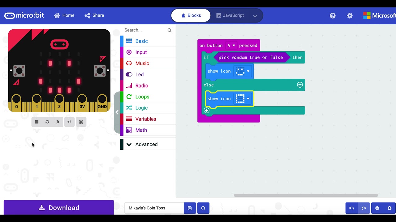Beginners Guide To Makecode Microbit Software Youtube