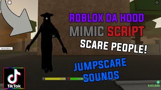 Pastebin 2022 Roblox Mimic Script Jumpscare People Loud Sounds Da Mimic ...