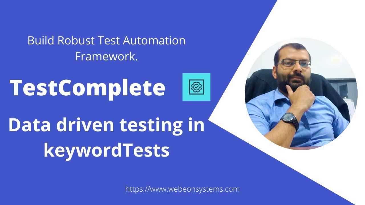 Testcomplete Data Driven Testing In Keywordtests Youtube