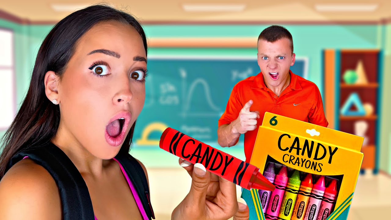 10 Ways To Sneak Candy Into Class Youtube