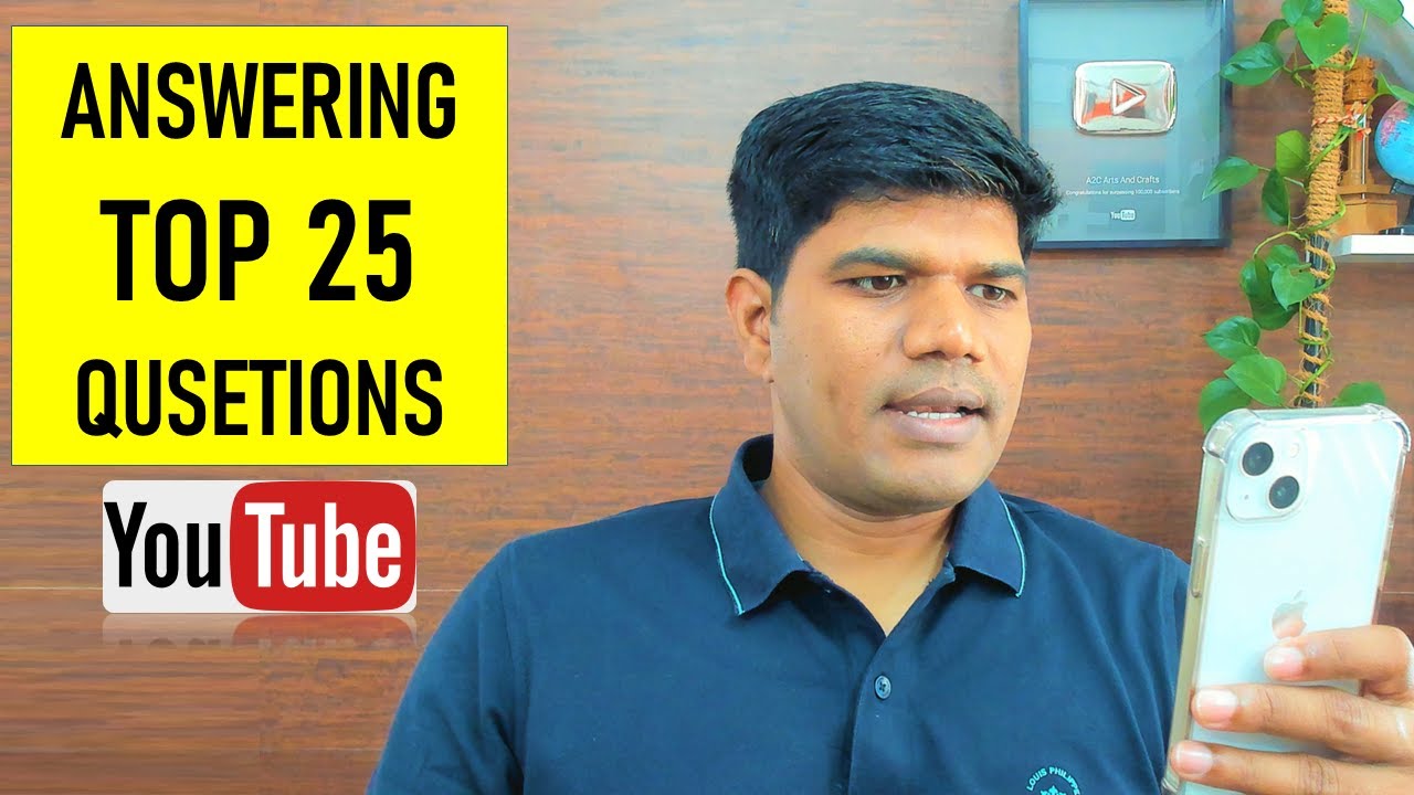 Answering Top 25 Common Youtube Questions Youtube