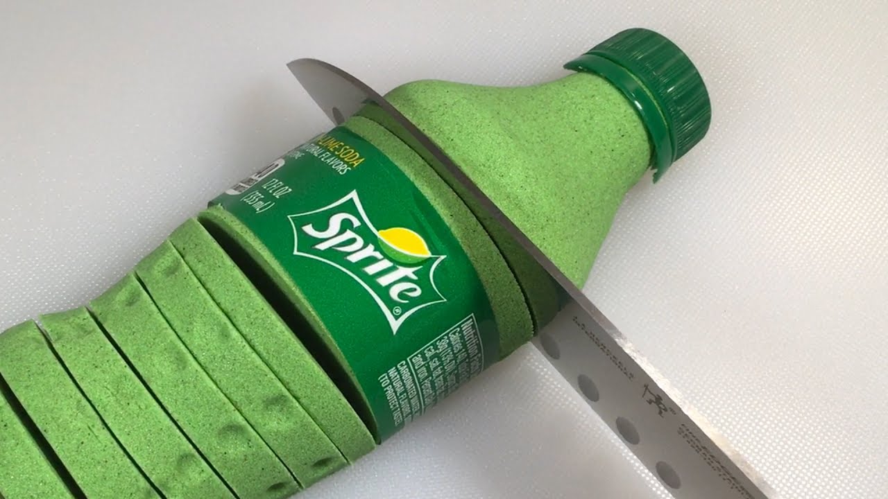 Satisfying Kinetic Sand Cutting Compilation 8 Youtube