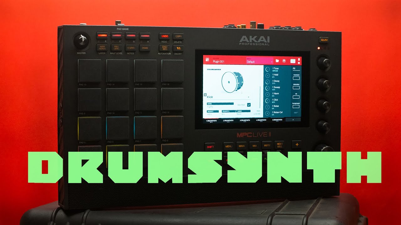 Mpc Drumsynth Tutorial Youtube