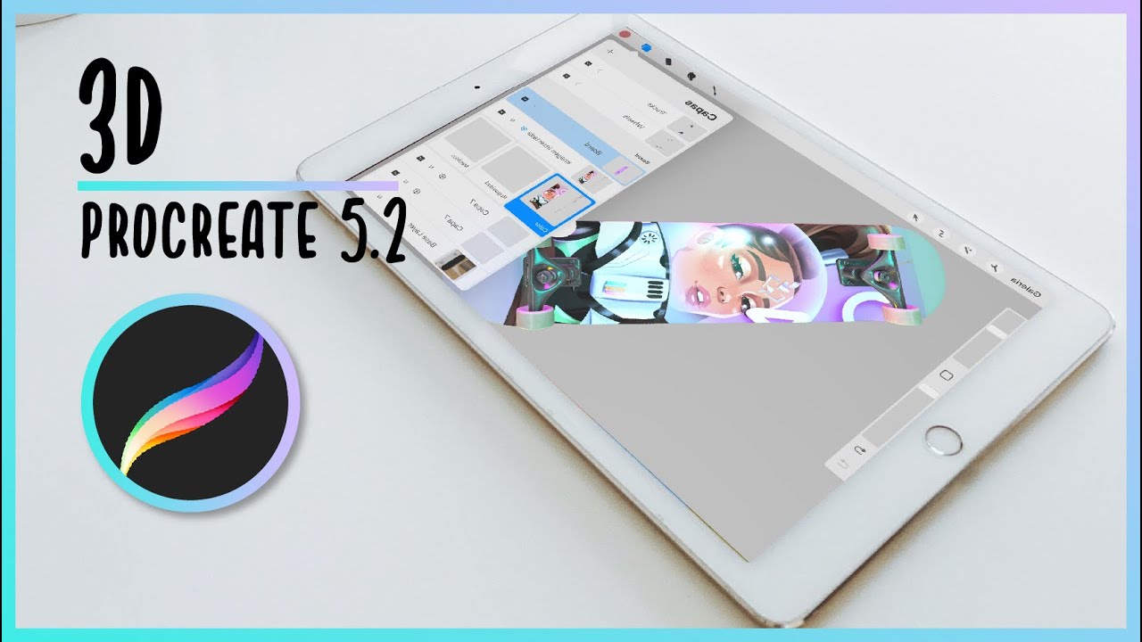 3d En Procreate Tutorial Youtube