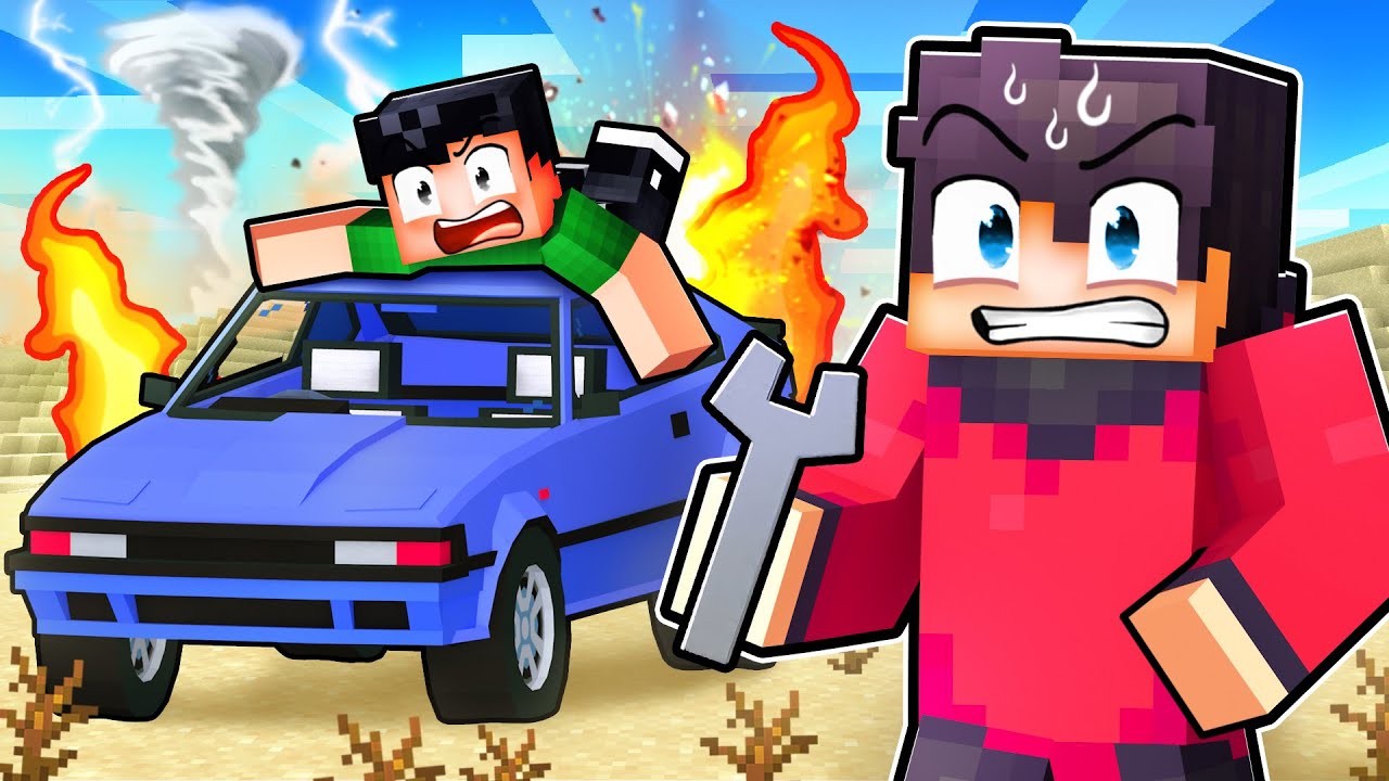 Surviving A Dusty Trip In Minecraft Youtube