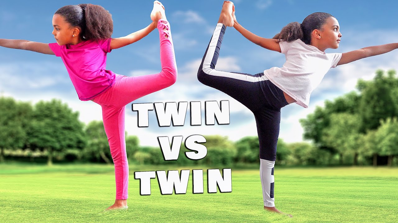 Extreme Yoga Challenge Twin Vs Twin Youtube