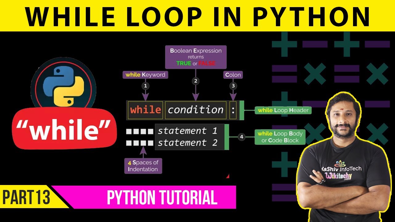 13 рџђќwhile Loop In Python The Basics Of While Loop In Python In Tamil