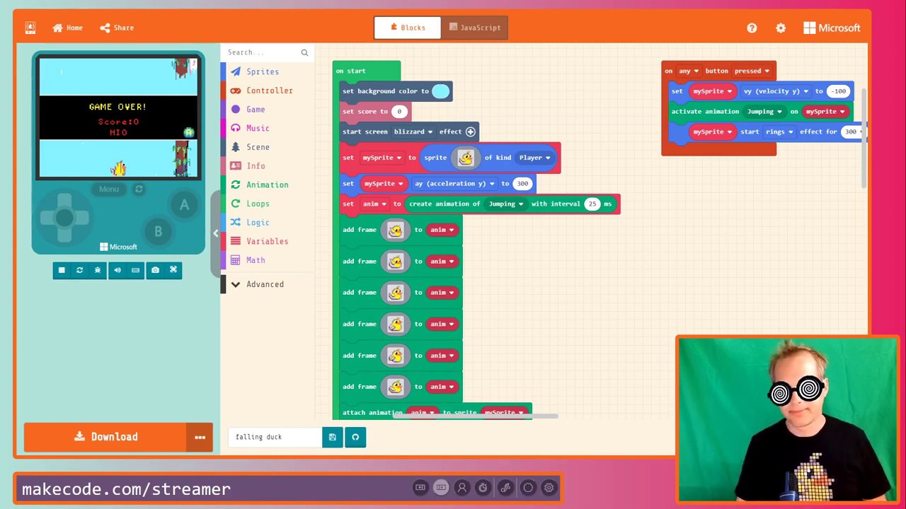 Makecode Streamer Introduction Youtube