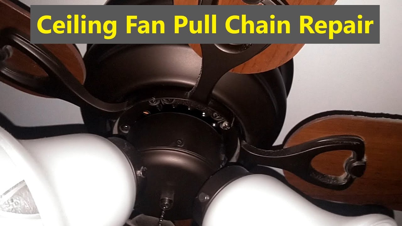 Broken Ceiling Fan Pull Chain 4 Ways To Replace A Ceiling Fan Pull