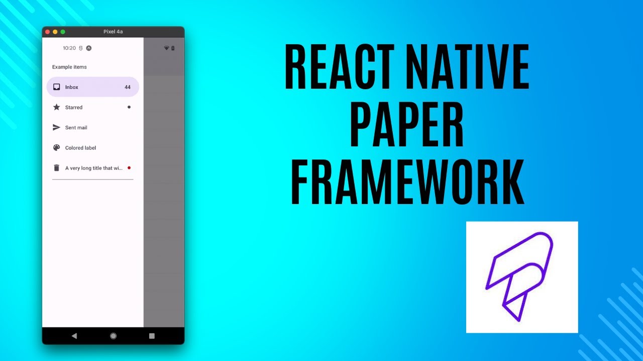 React Native Paper Framework Like Material Ui For React Native Expo