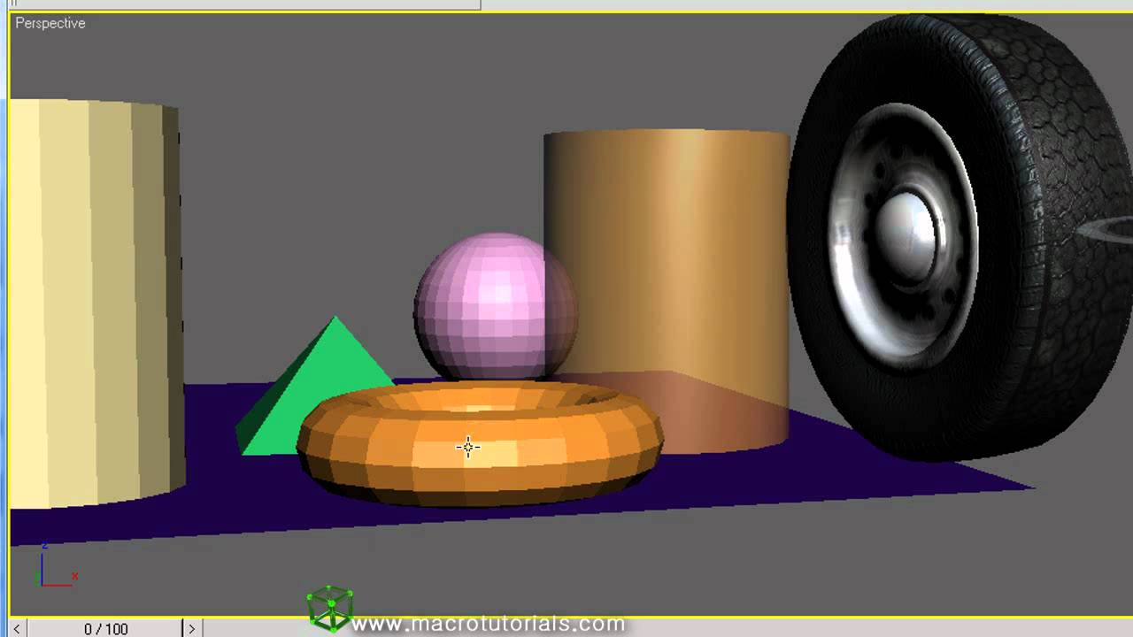 3d Studio Max Tutorial Rendering Methods Youtube