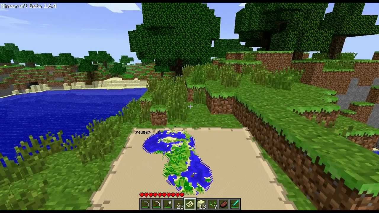 Minecraft Ingame Map
