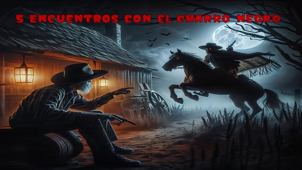 5 Encuentros Con El Charro Negro Youtube