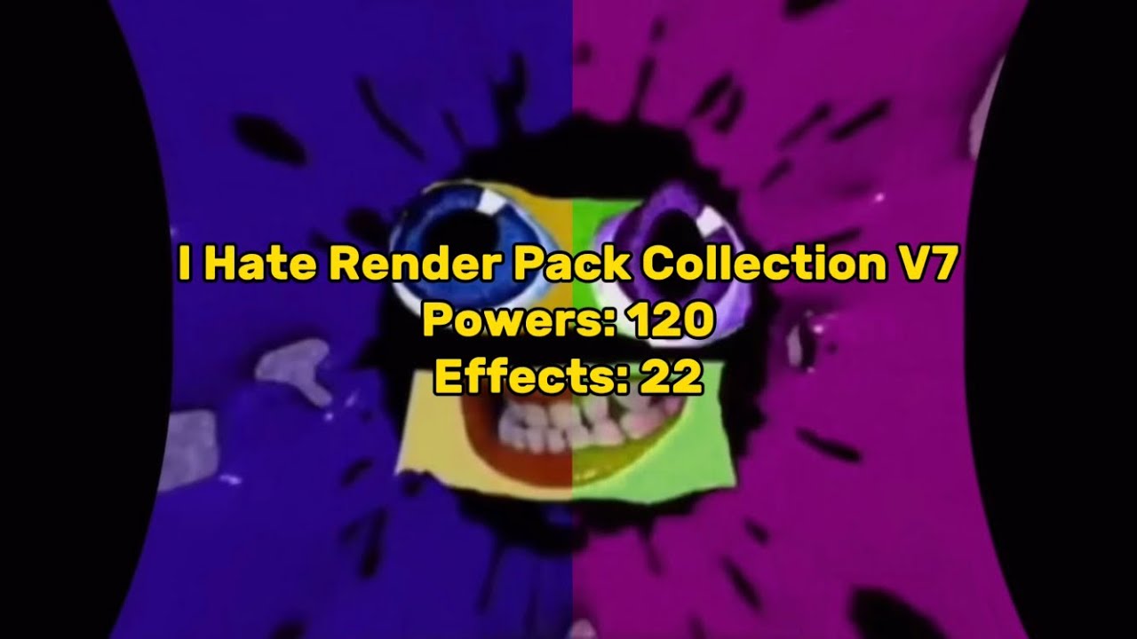I Hate Render Pack Collection 120 Powers More V7 Youtube