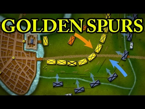 The Battle Of The Golden Spurs 1302 Ad Video Kidibot