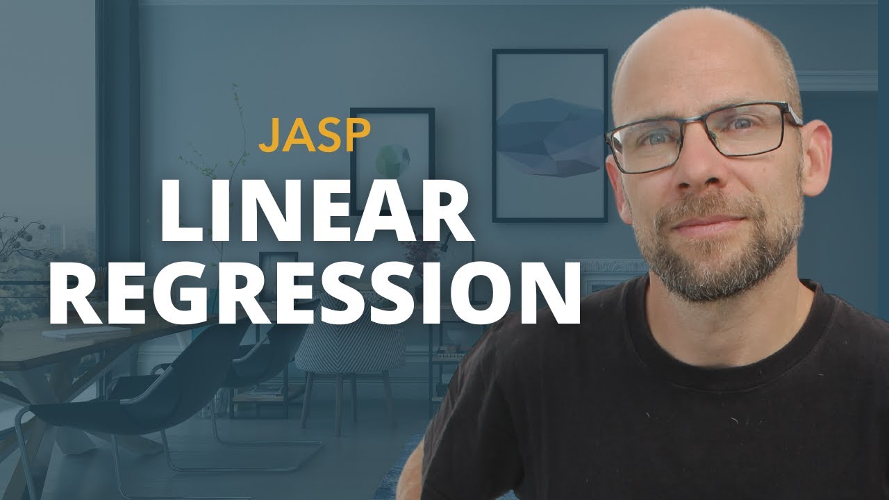 Linear Regression In Jasp Free Software Youtube