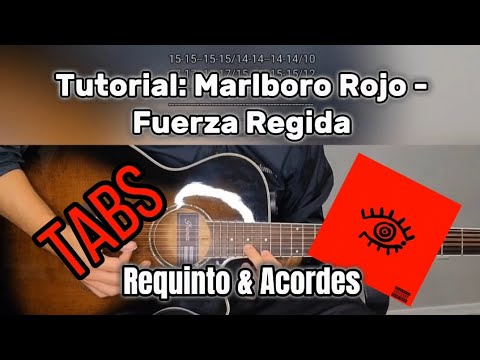 Marlboro Rojo Fuerza Regida Tutorial Requinto Acordes Youtube