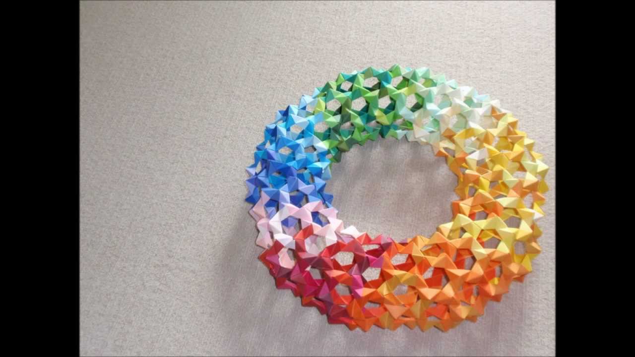 Origami Torus Assembly Youtube