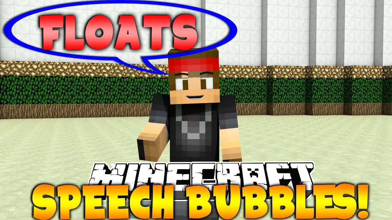 Minecraft Speech Bubbles Reloaded Plugin Tutorial Youtube