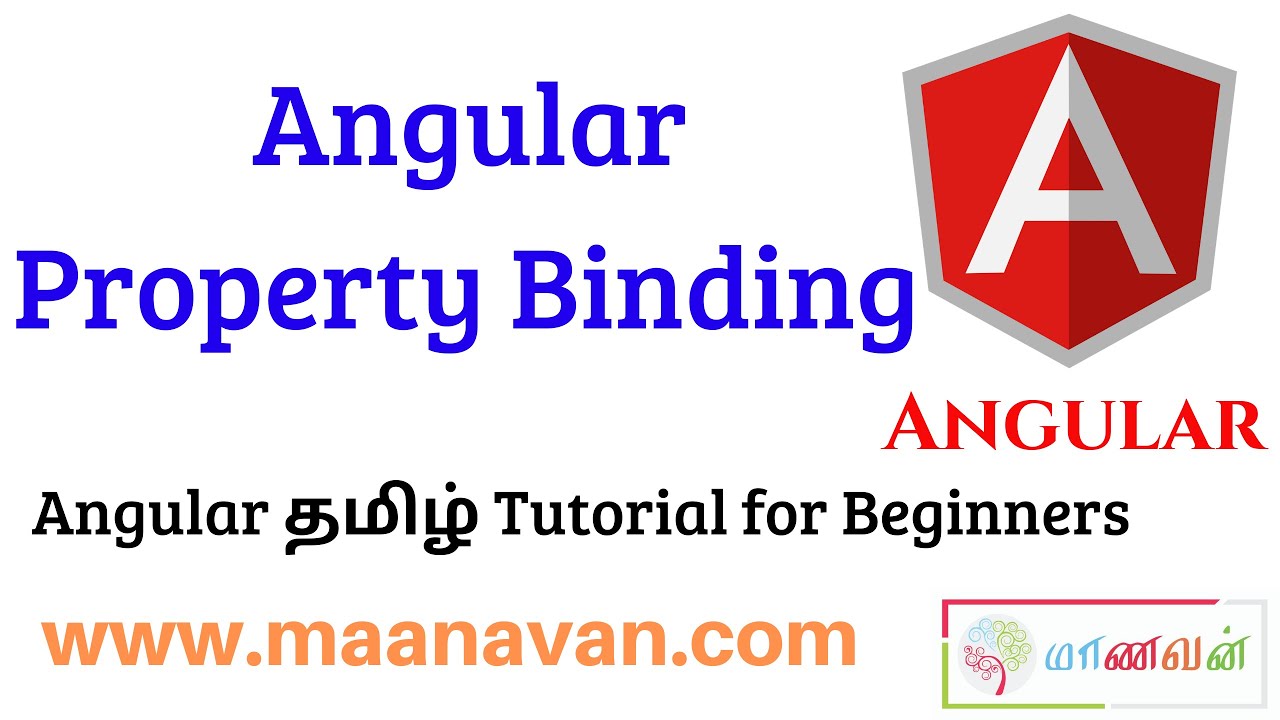 Angular Data Binding Property Binding 6 Angular Tamil Tutorial For