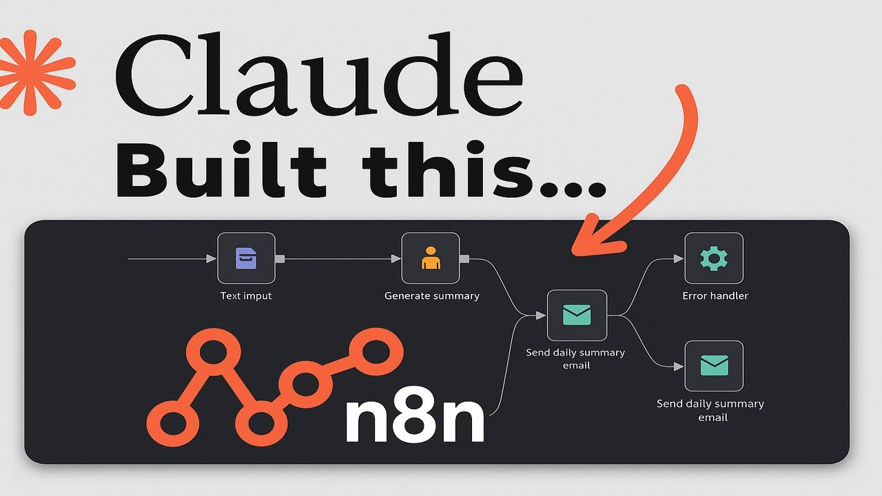 I Built An Ai Agent In 60 Seconds With N8n Using Claude Youtube