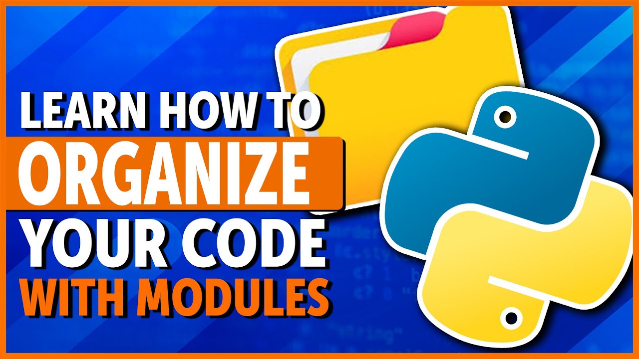 How To Make Your Python Code More Modular And Reusable Youtube