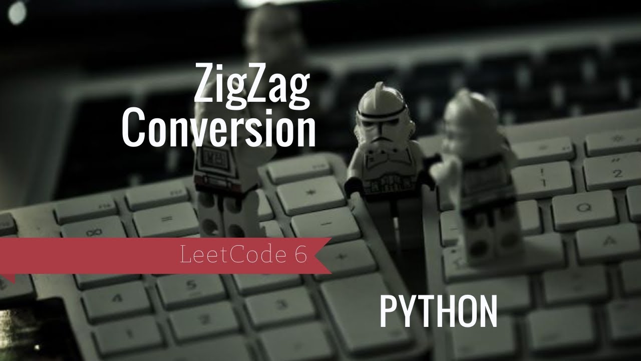 Leetcode 6 Zigzag Conversion Python Youtube
