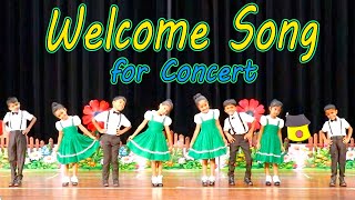 We Say Welcome To Honourable Guest Welcome Song Kids Consert Song Kids ...