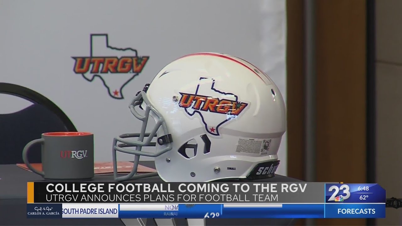 Utrgv Announces Plan For Football Program Youtube