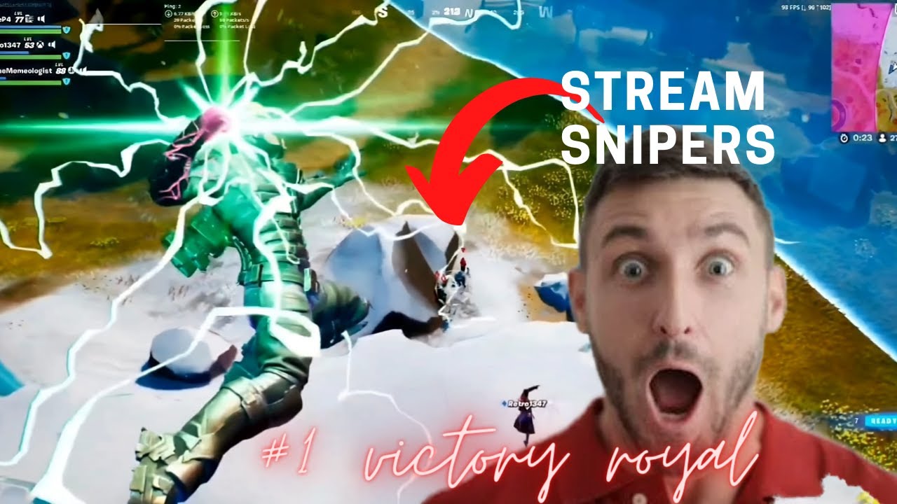 Stream Sniper Galore Getting Stream Sniped With No Views Youtube