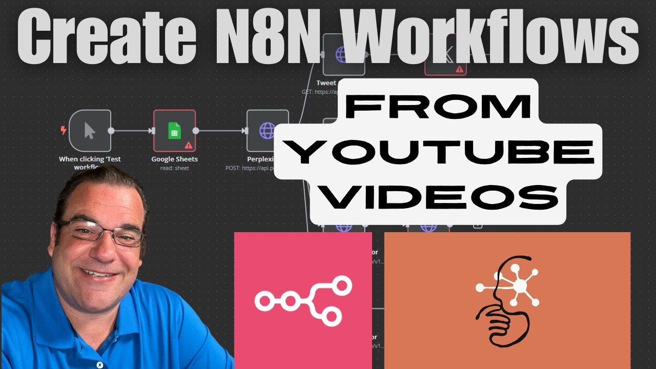 Create Automated N8n Workflows From Youtube Videos In Seconds Youtube